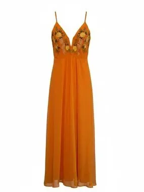 ASOS | Dresses | Nwt Asos Design Maxi Dress With Cami Straps And Cutout ...
